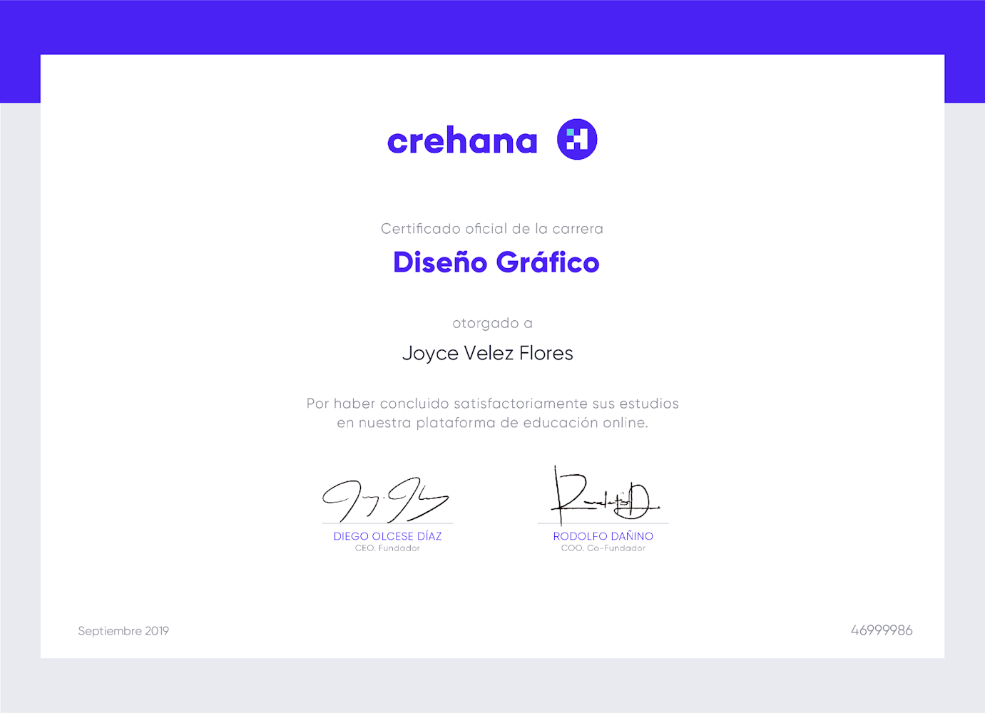 Diplomas | Crehana