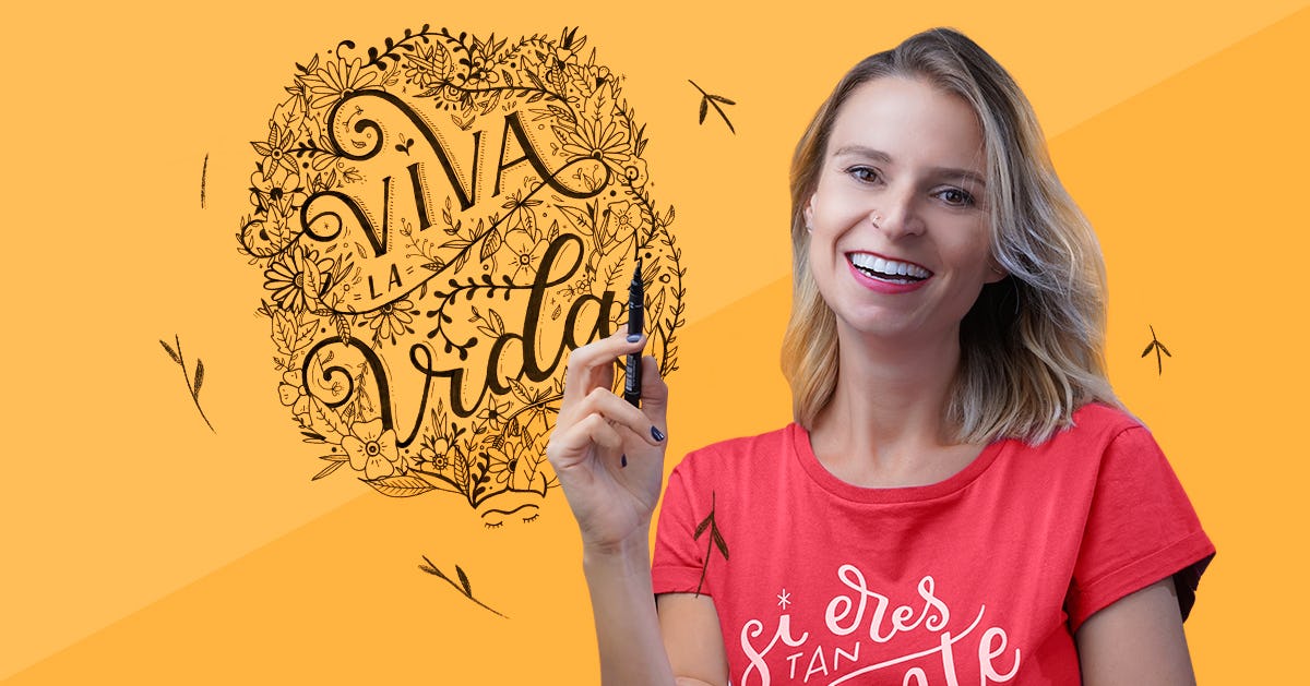 Lettering: composición sobre siluetas - Crehana (Marta Velázquez ...