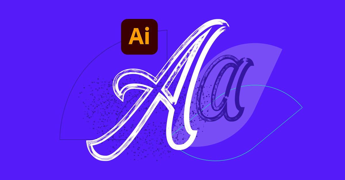 🖌️ Brushes para hacer lettering en Illustrator [GRATIS] | Crehana