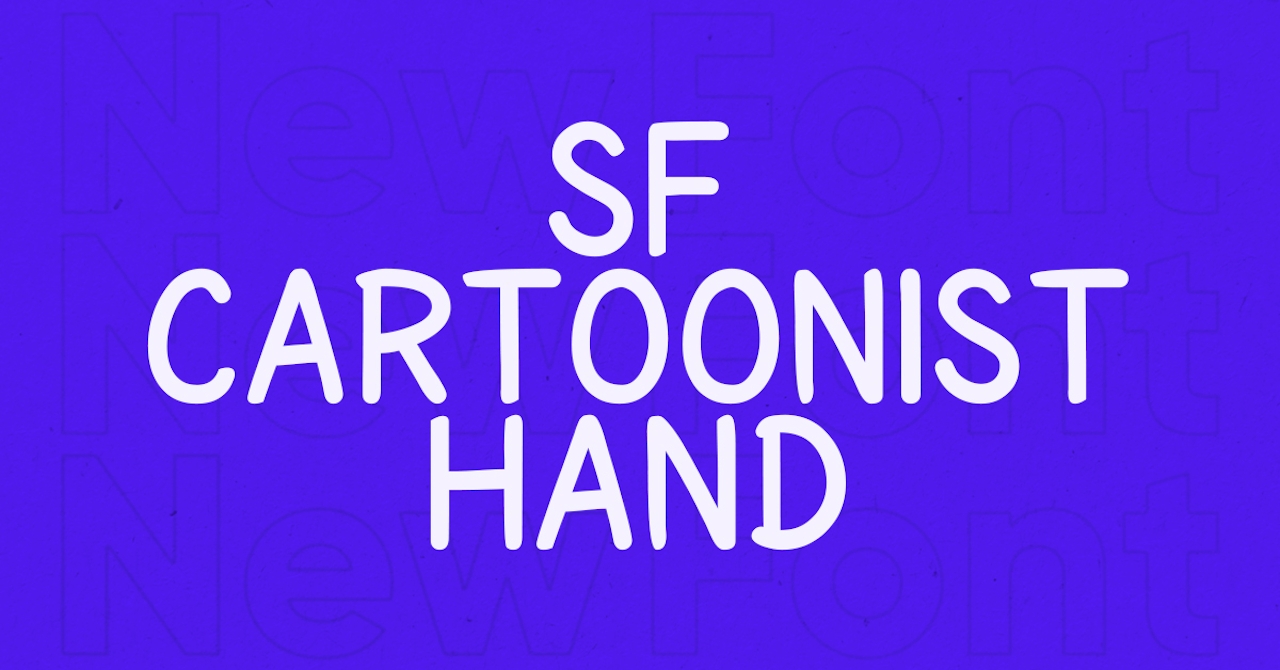 👉 SF Cartoonist Hand Font | Crehana