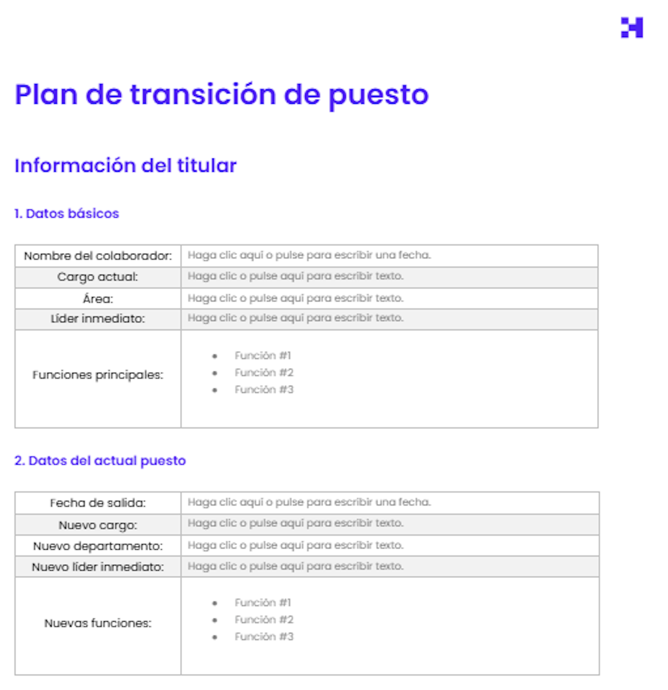 Plan de Transición 2025 - Plantilla Gratuita para Gestionar Cambios ...
