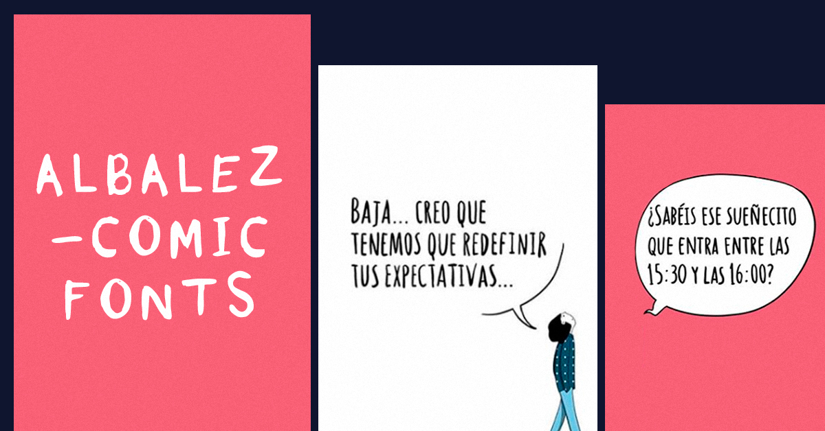 🥇 Fuentes para comics de Alba Lez [2021] | Crehana