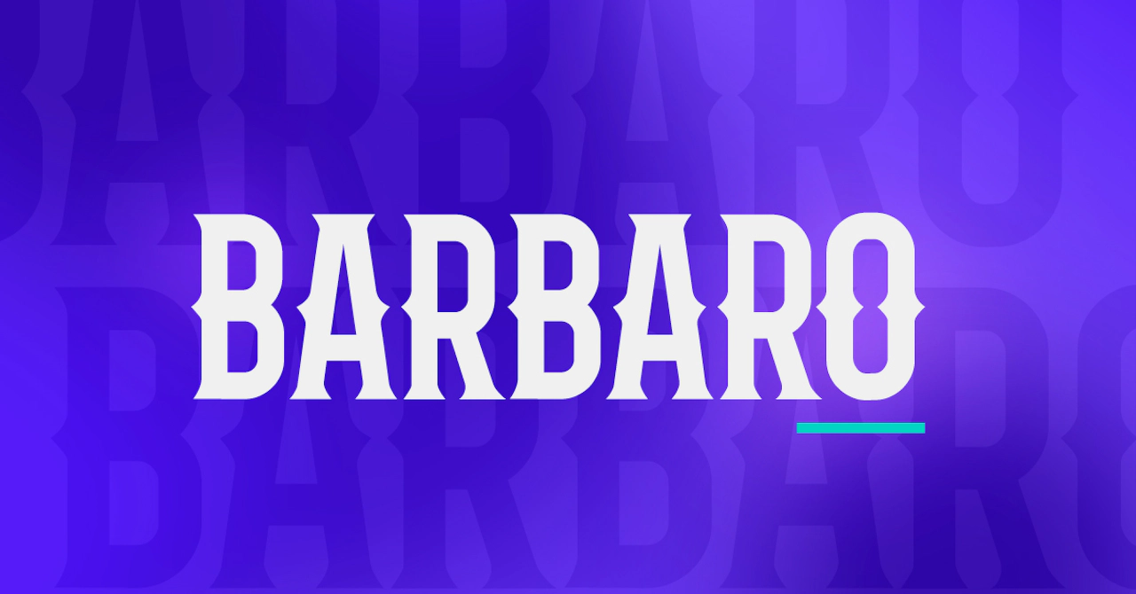 Barbaro Font | Crehana