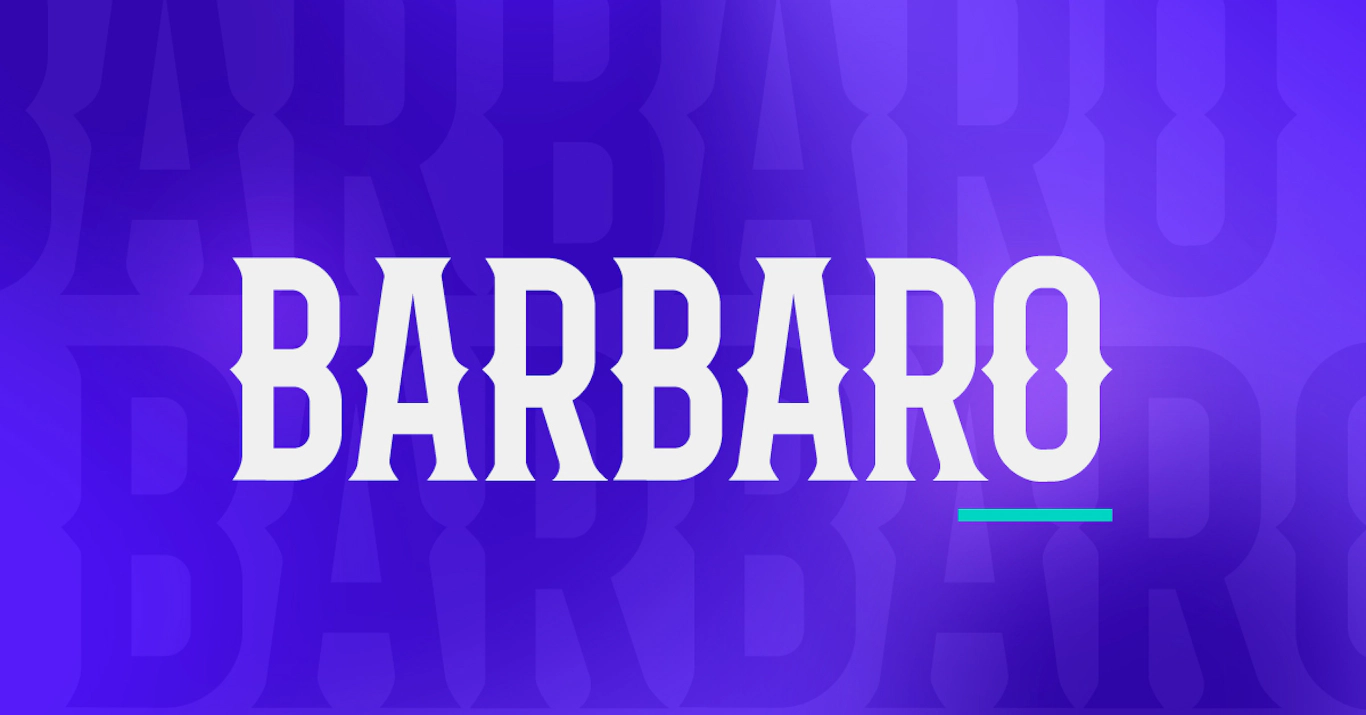 Barbaro Font | Crehana