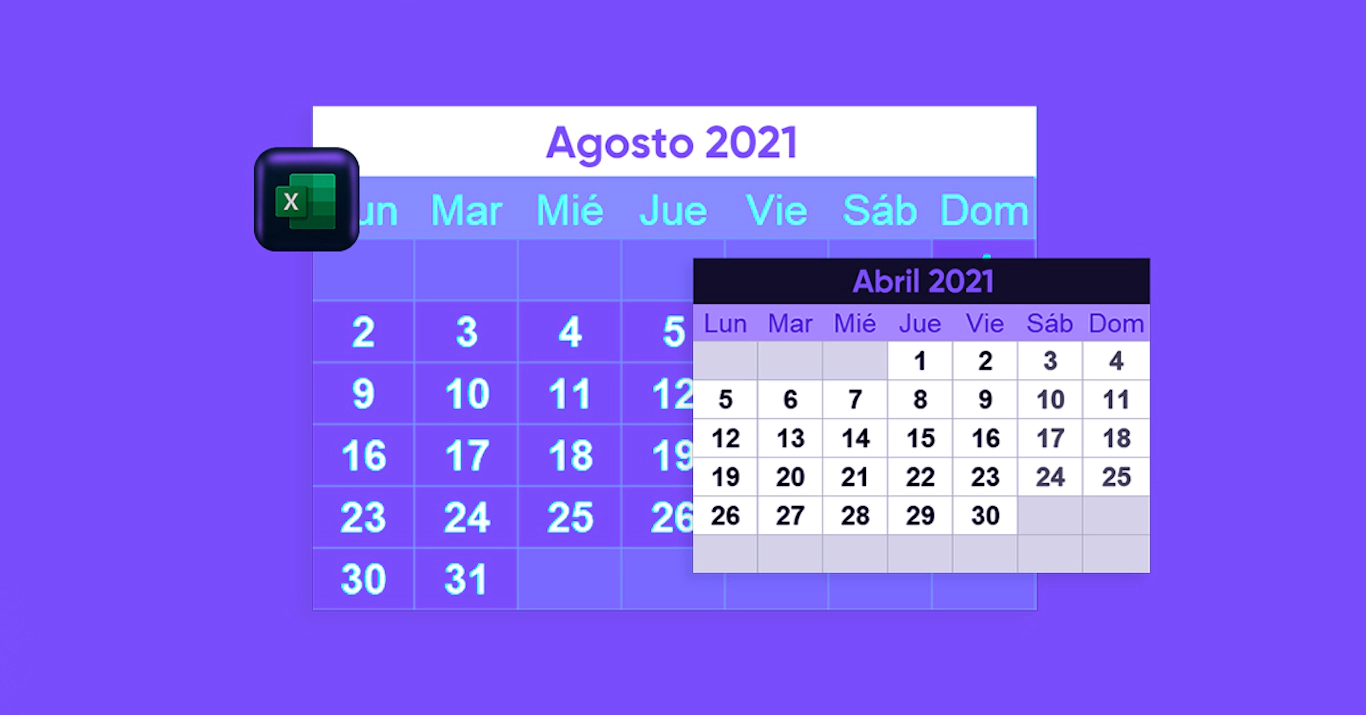 📅 GRATIS: Plantillas de calendario anual en Excel [2021] | Crehana