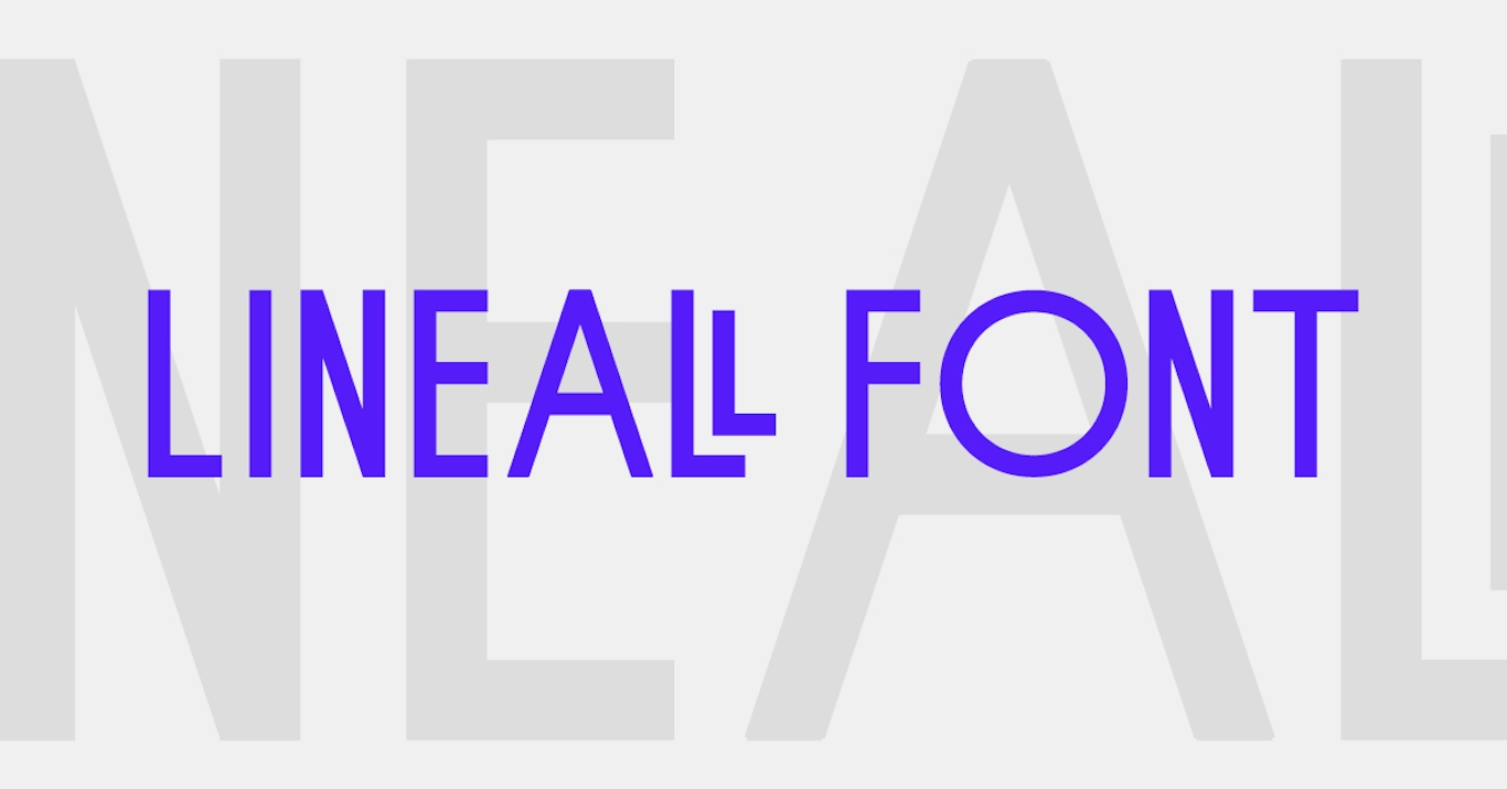 🖋️ Lineal Font | Crehana