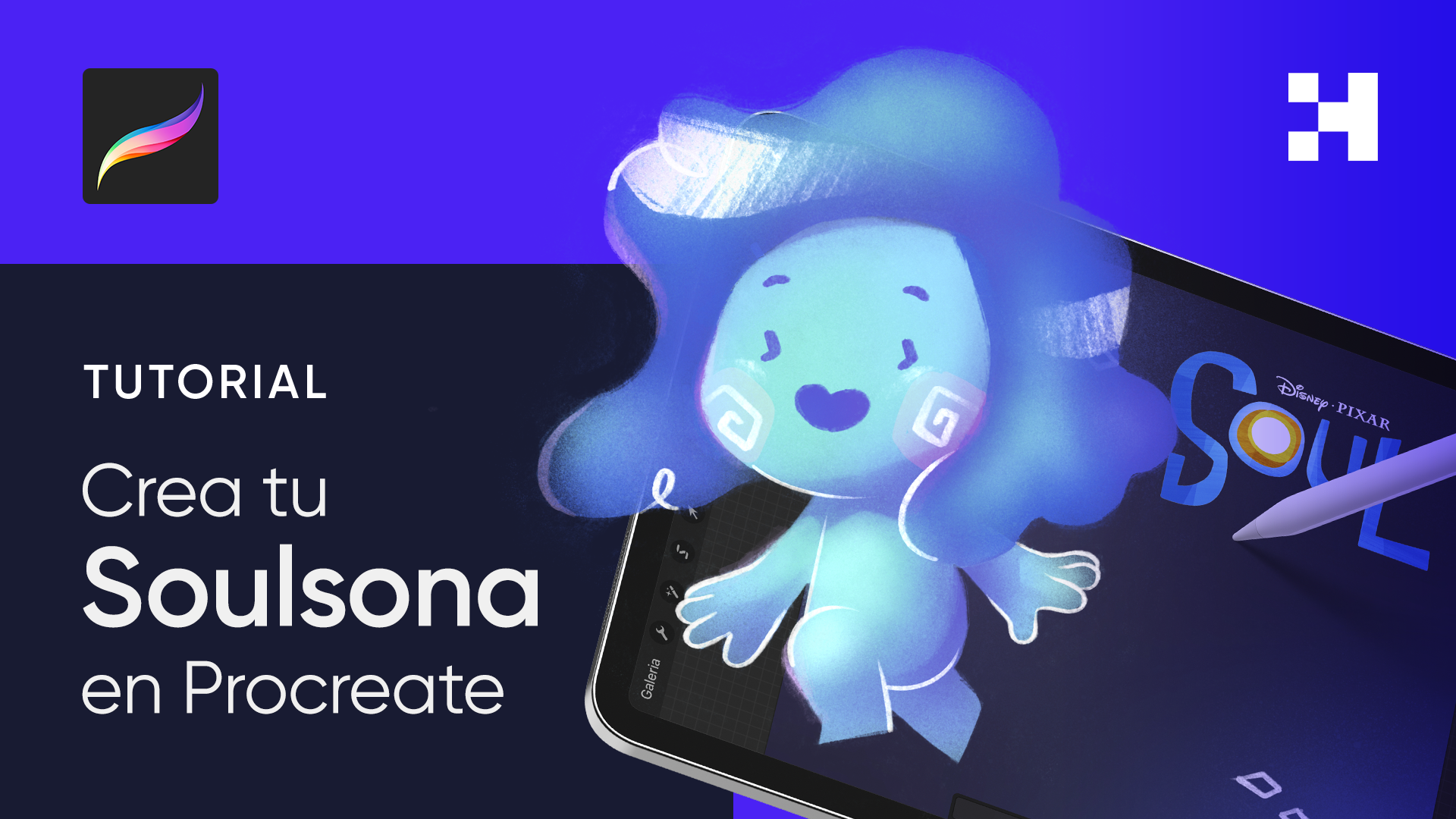 Crea tu personaje de Soul en Procreate | Crehana