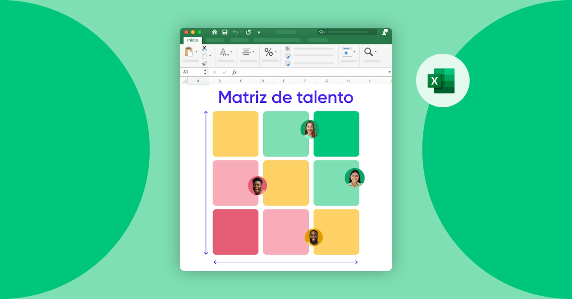Matriz de talento en Excel: mide el desempeño [Plantilla] | Crehana