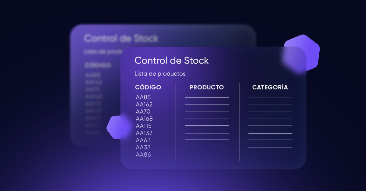 ☑️ Control de stock en Excel [Plantilla GRATIS] | Crehana