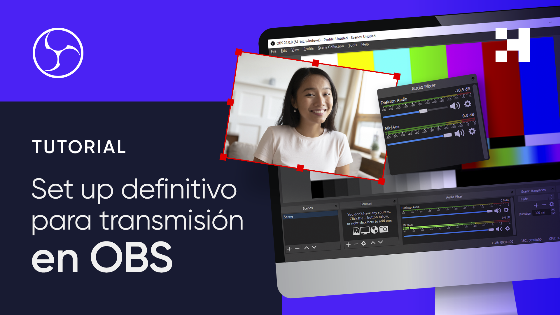 OBS Studio: Crea un overlay profesional desde cero | Crehana