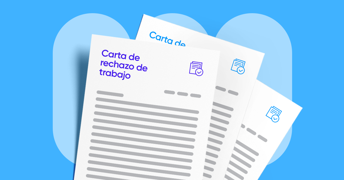 Carta de rechazo de trabajo [+Plantilla] | Crehana