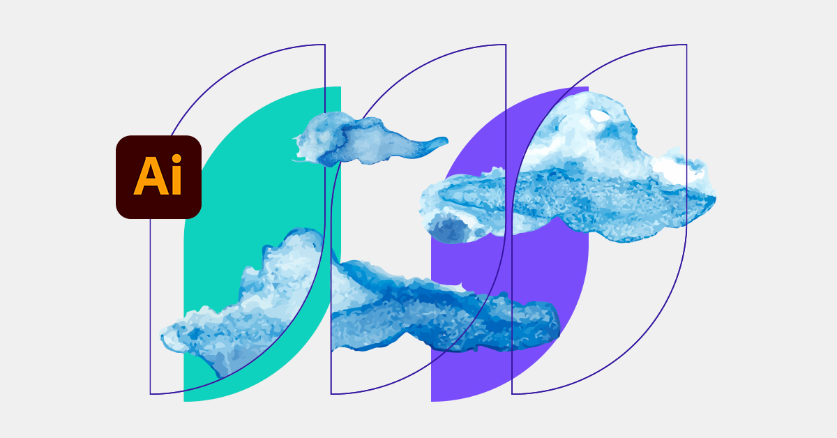 ☁️ Pinceles de nube para Illustrator [GRATIS]☁️ | Crehana