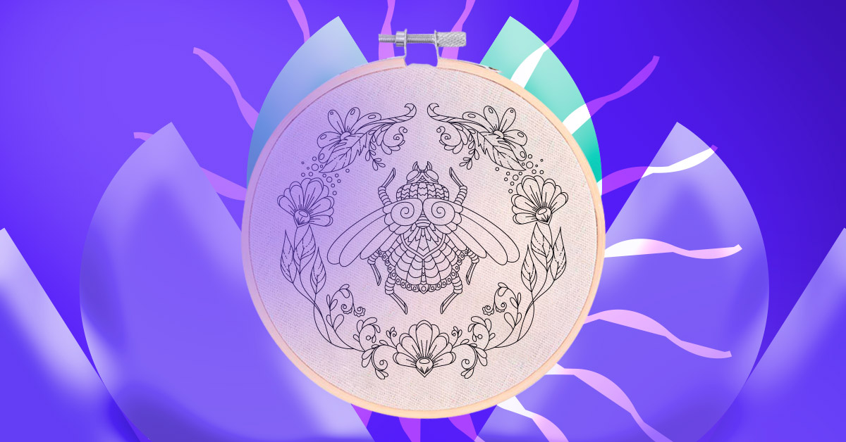 🧵 Plantillas y patrones para bordar | GRATIS | Crehana