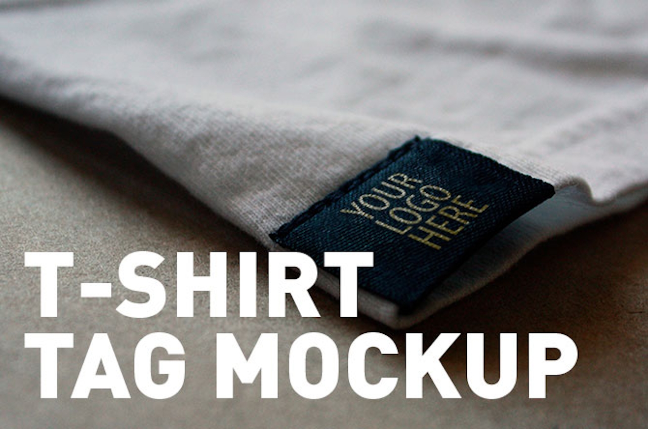 T-shirt Tag Mockup | Crehana