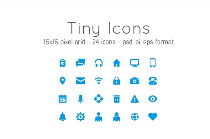 Tiny Icons | Crehana