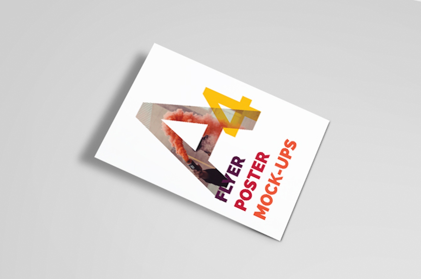 Mockup: A4 Poster | Crehana